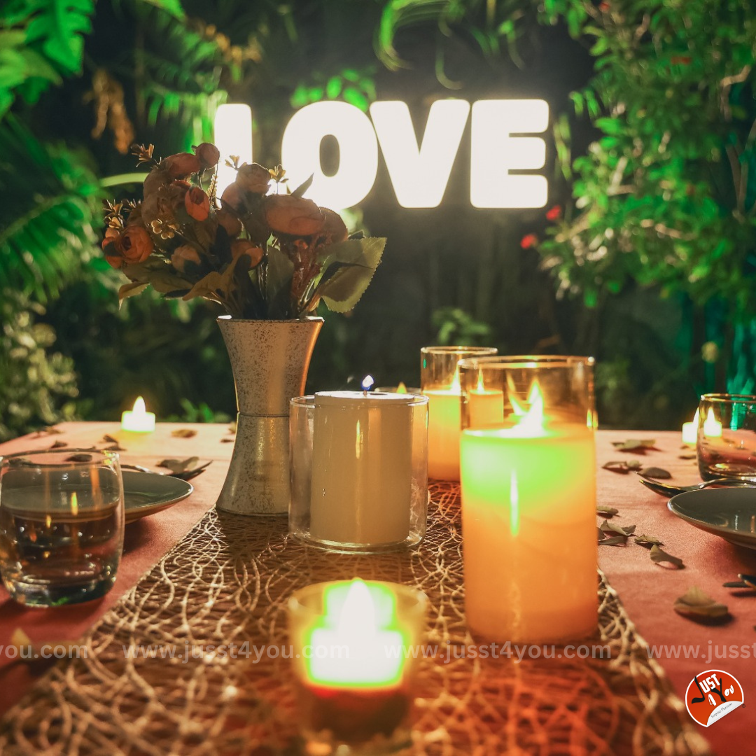 Romantic Candlelight With LOVE - Jusst4You