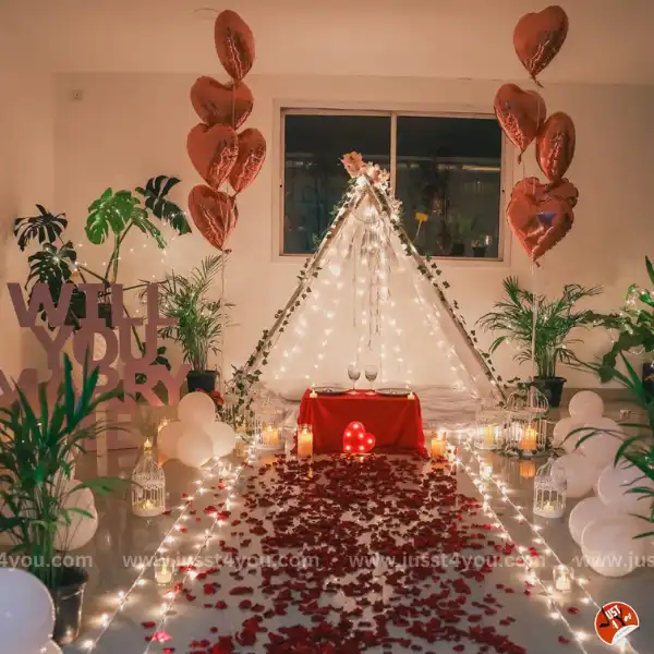 The Lush Green Canopy Date | Just 4 You Surprise Planners