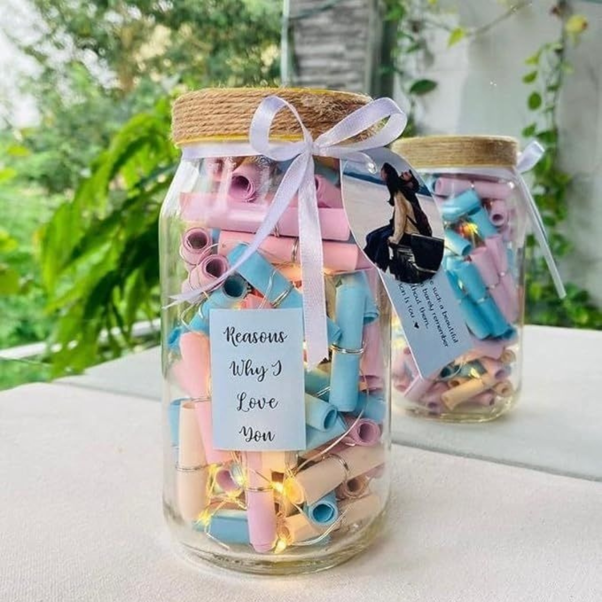A Glass Message Jar | Just 4 You Surprise Planners